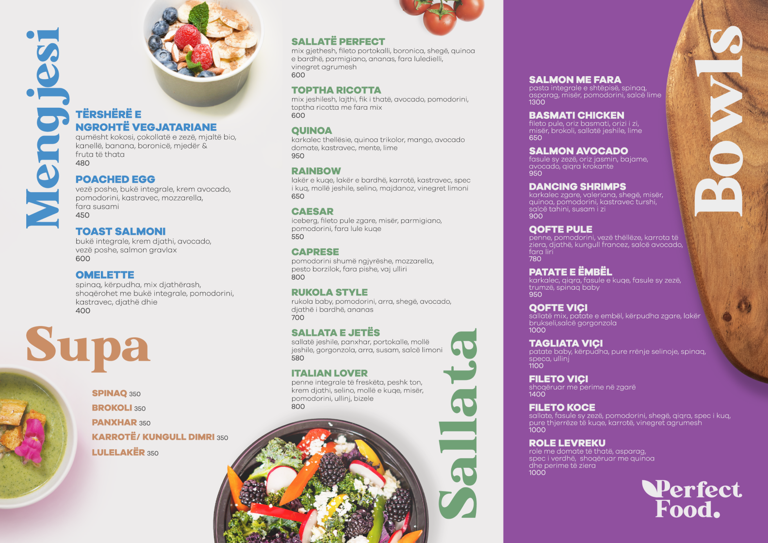 Menu – Perfect Food